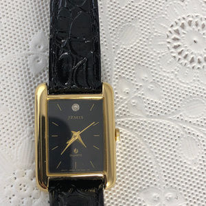Jemis | Accessories | Vintage Jemis Ladies Diamond Accent Goldtone ...